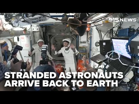 Space Swap Stranded Crew Lands, Private Astronauts Arrive at ISS