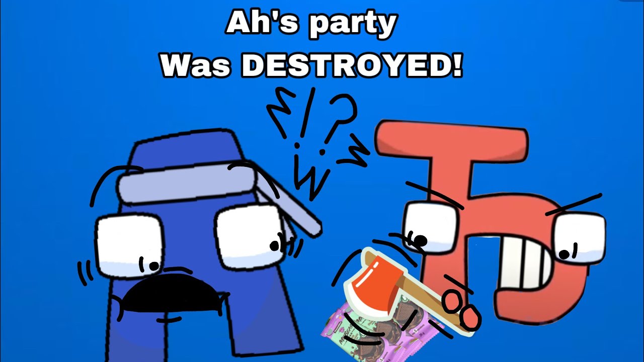 Skullkai’s Serbian Alphabet Lore Memes: Ah’s Party Was DESTROYED! By @kaxxiskxll  @S1LLY_SERBIAN_L0VER