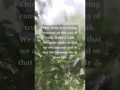 Short Sohbah | Continuous Favours | Mawlana Shaykh Muhammad Adil ar ...