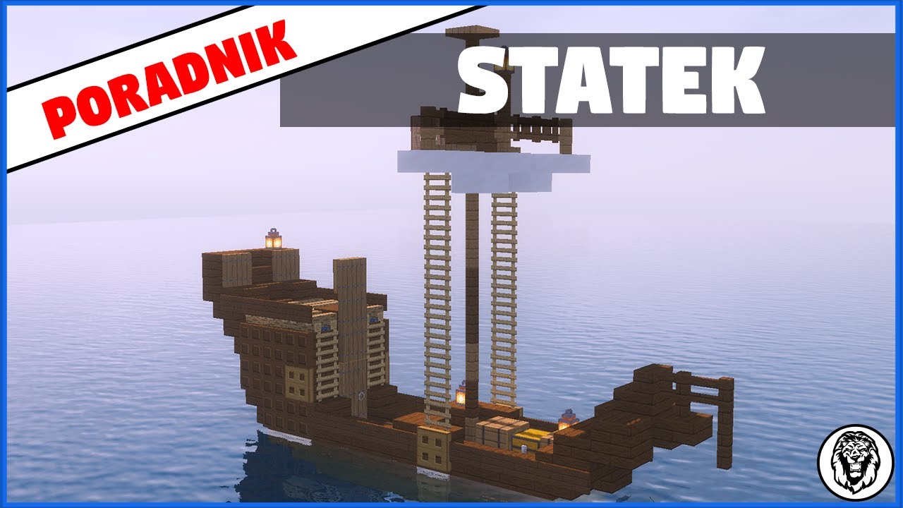 Minecraft - Jak Zrobić Mały Ładny Użytkowy Statek - Minecraft Builders
