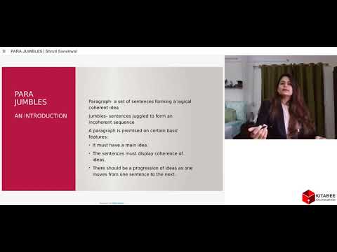 Introduction to Parajumbles | Definition of Parajumbles | Basics of Para Jumbles | session - 1