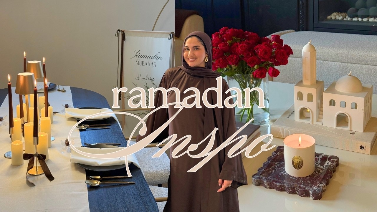 Decorating for ramadan! tablescape inspo, timeless decor, & more!