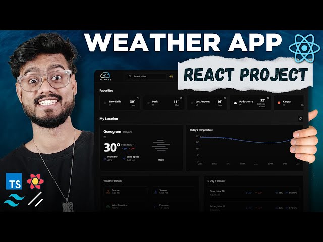 Mastering React JS: Build a Weather App with Tanstack Query and More | Galaxy.ai