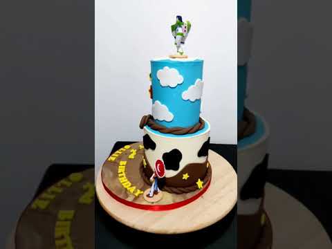 Toy story theme cake