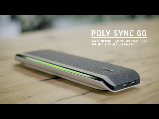 Poly Sync Smart USB & Bluetooth Speakerphones - Poly - Sync 60 / 60 ...