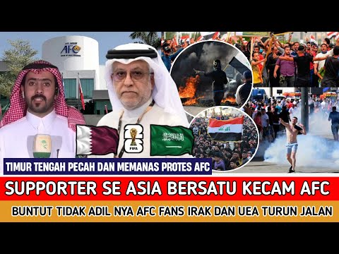 🔴 GEMPAR ASIA HINGGA EROPA‼️ PecahDan Memanas Fans Irak Dan UEA Kecam AFC karena dinilai tak adil??
