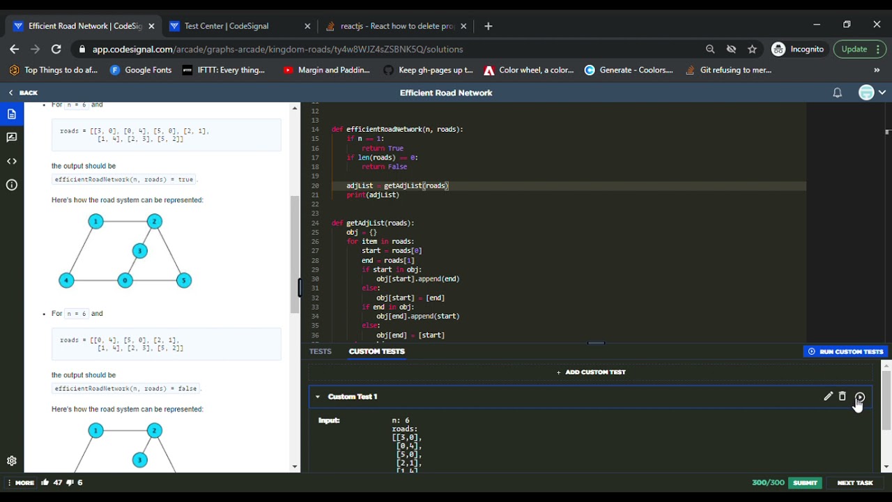 CodeSignal - Efficient Road Network