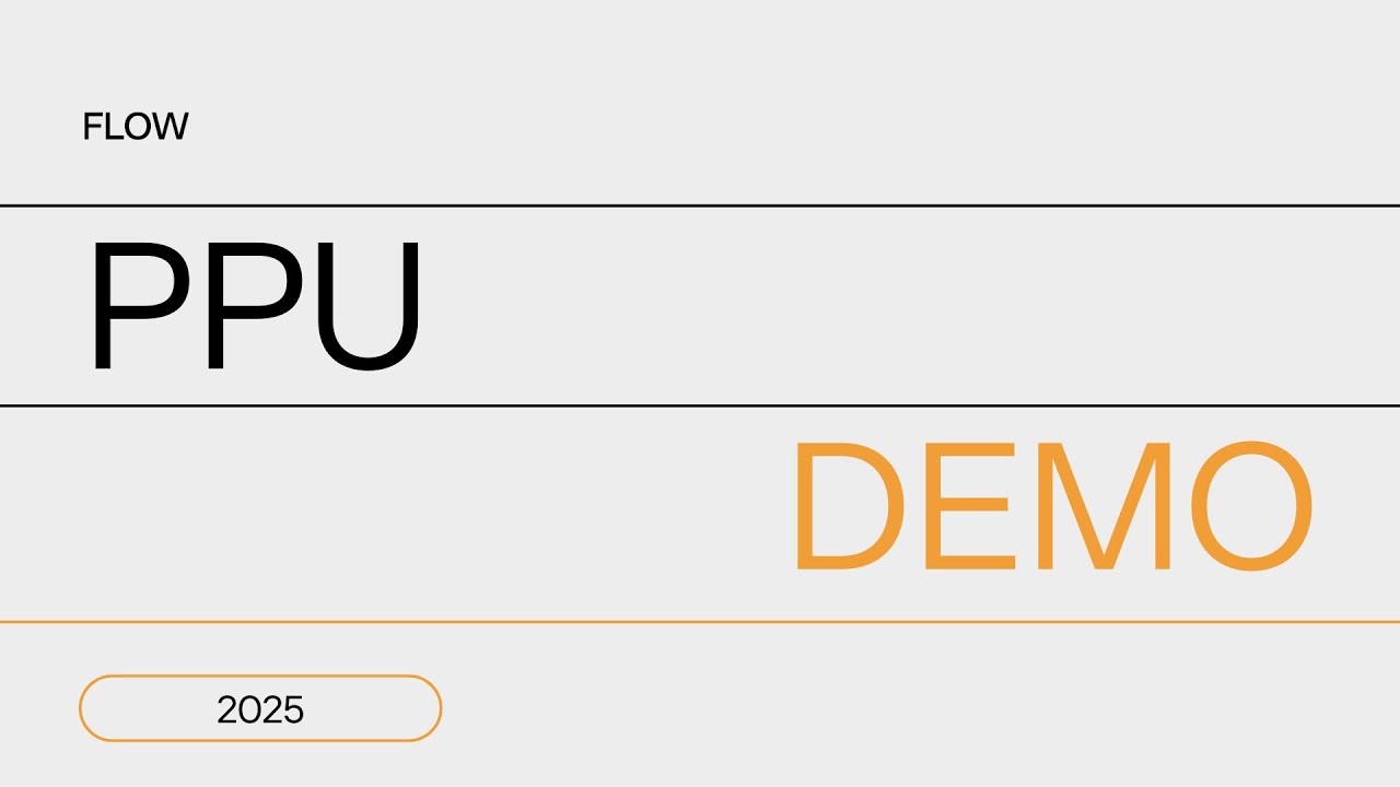 Flow PPU Demo 2025