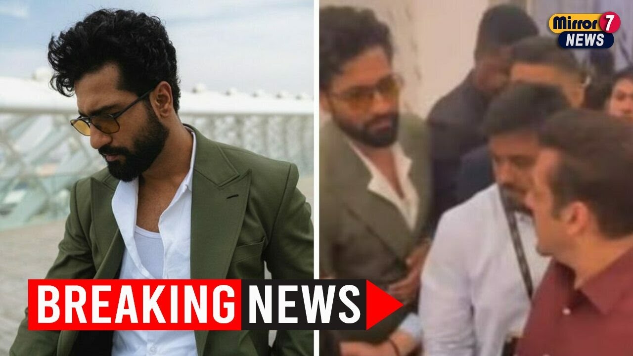 Vicky Kaushal Reacts To Being Pushed By Salman Khans Security At Iifa 2023
