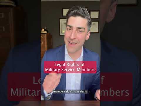 Legal Rights of Military Service Members