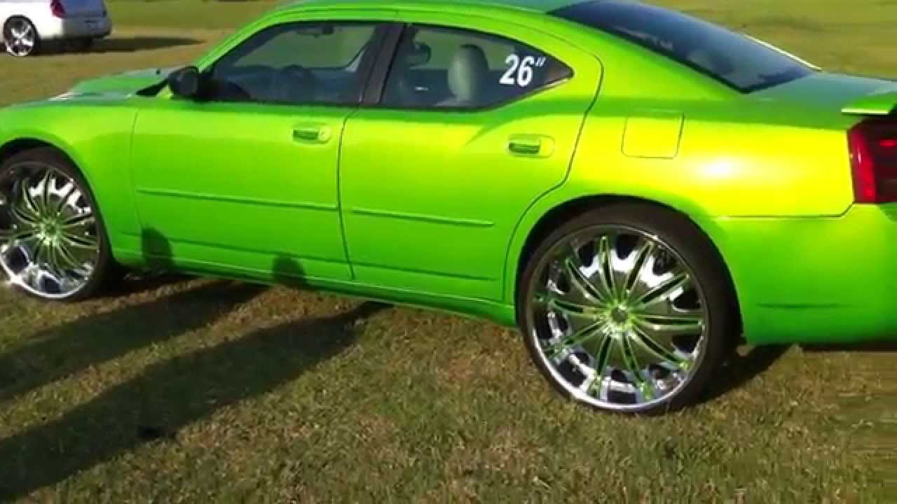 Kandy lime green charger on 26s