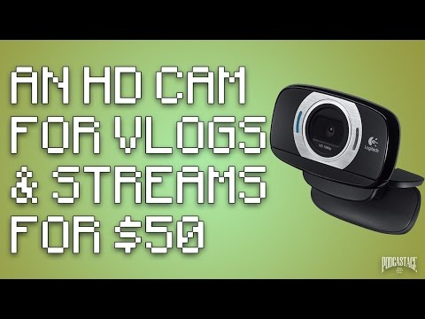 Logitech C615 Vlog Camera Test / Review