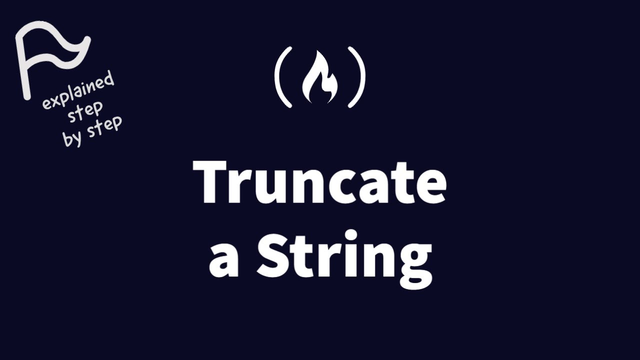 [STEP BY STEP] FreeCodeCamp - Truncate a String
