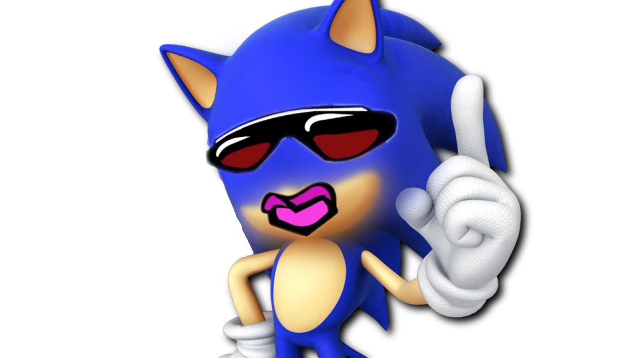 Sonic turns into Mr. Douchebag