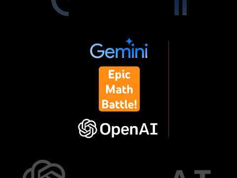 Epic Battle! Gemini vs ChatGPT on high school math #google #gemini #openai #chatgpt #epicbattle