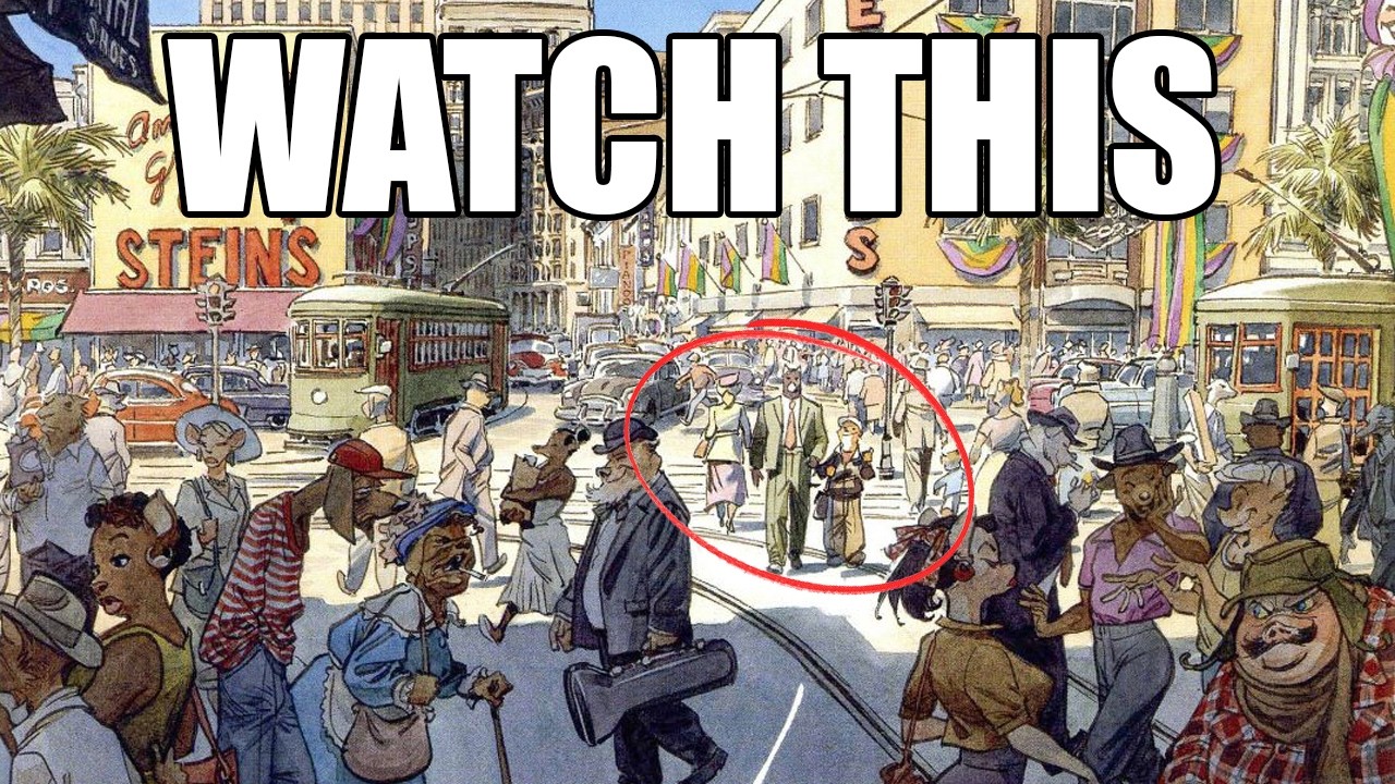 If you're trying to get better at comic book WORLDBUILDING...