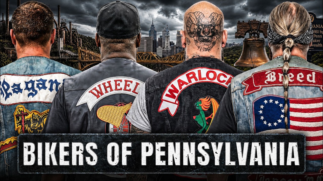 Bikers of Pennsylvania: Pagans, Warlocks, Wheels of Soul & Breed MC 🏍️💀