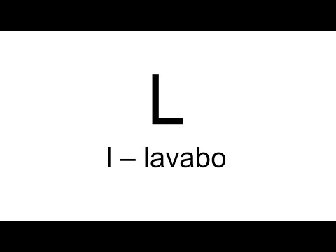 l - lavabo | L | English Dictionary