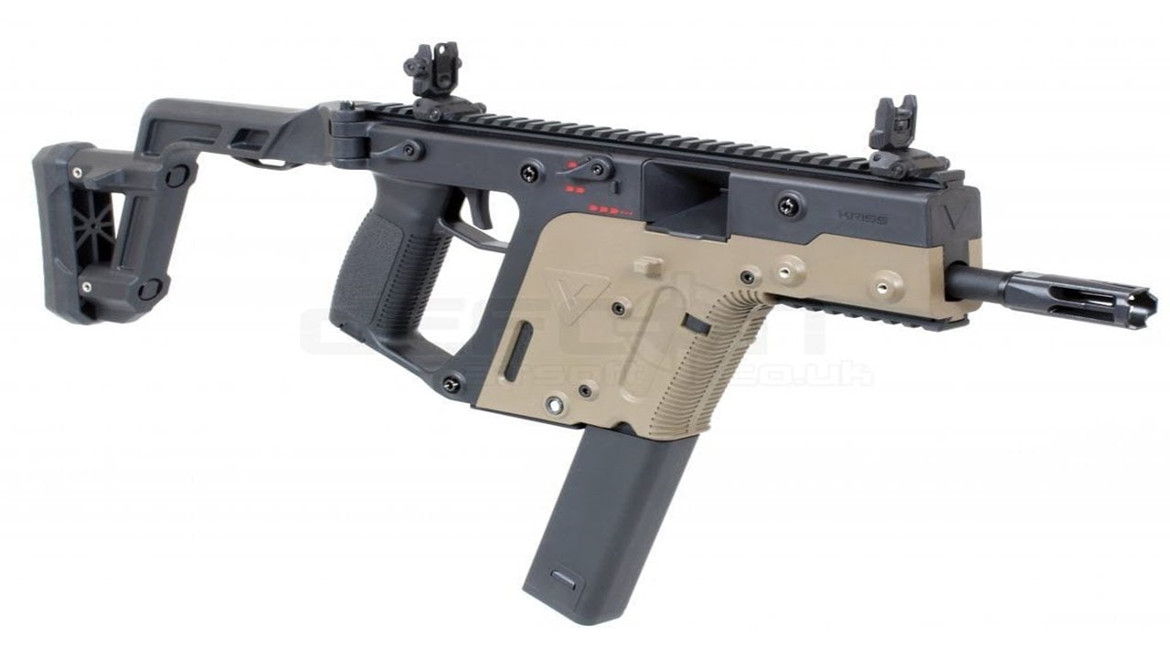 Submachine gun KRISS Vector sound (sound effect)