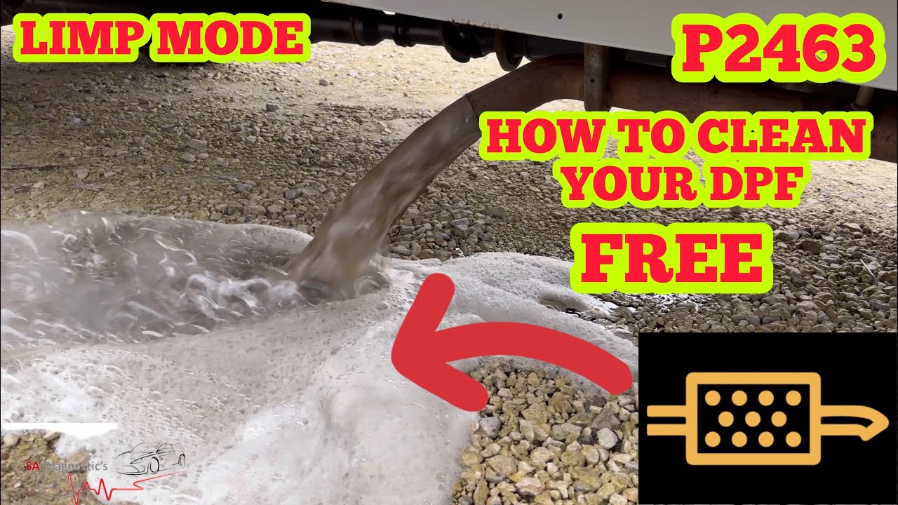 P2463 HOW TO CLEAN YOUR DPF DIY FREE OF CHARGE