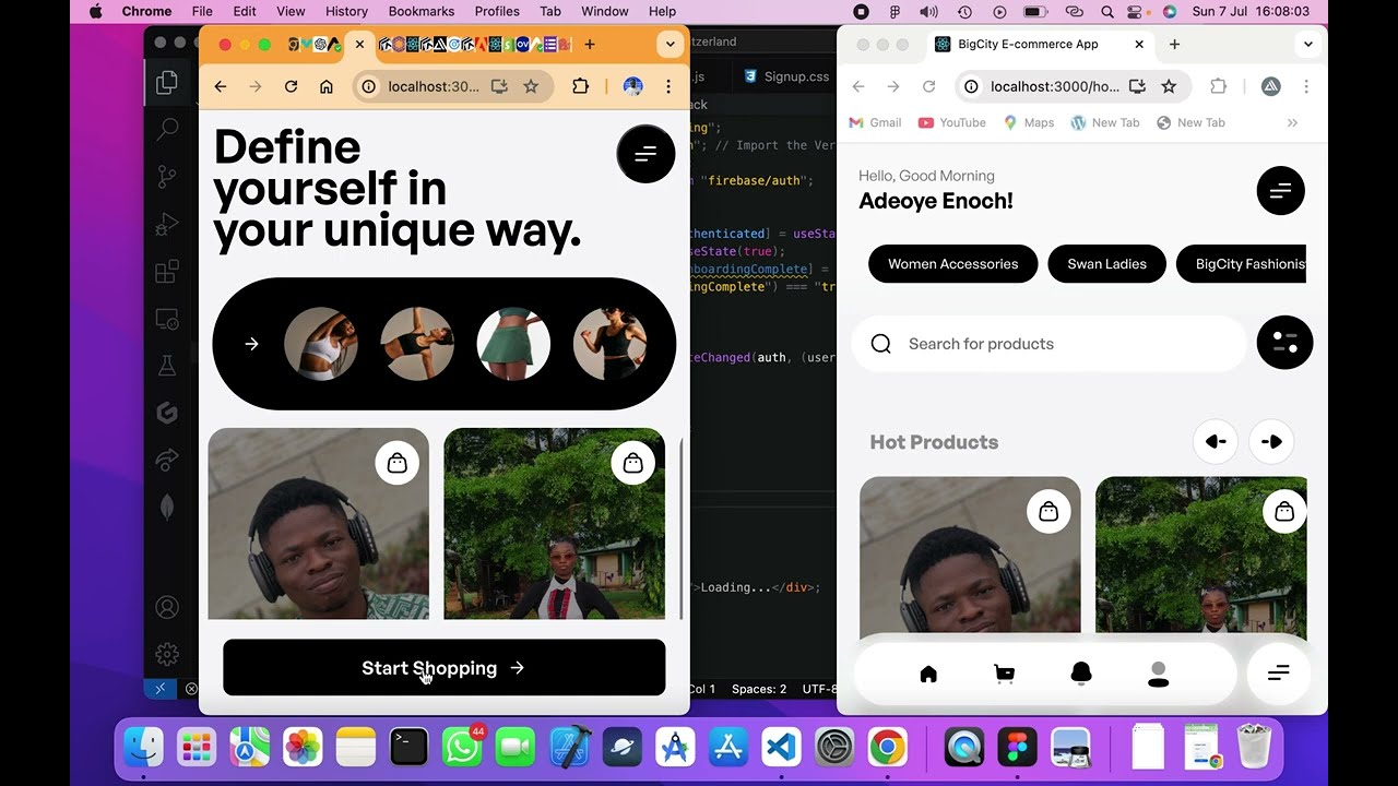 Build a Stunning Full-Stack E-commerce Website with React & Firebase | Complete Tutorial