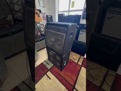 Bass Rig! Peavey BAM-210 with Hartke 410 Cab. 350W+! | Reverb