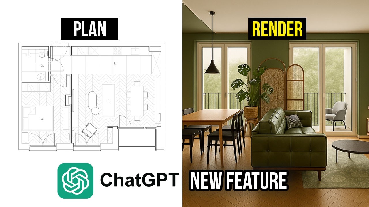 New ChatGPT features for Architects & Interior Designers 🤯 Insanely good? Or bad 🤔