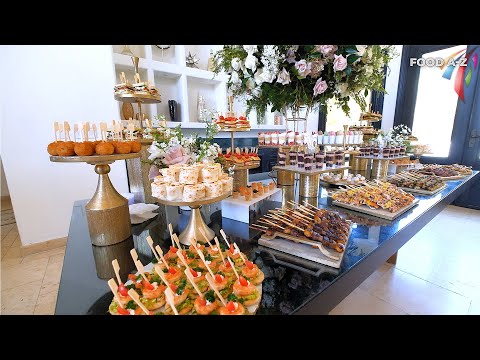 Wedding Appetizer Buffet Table # 002 | The Best wedding buffet table decorating ideas