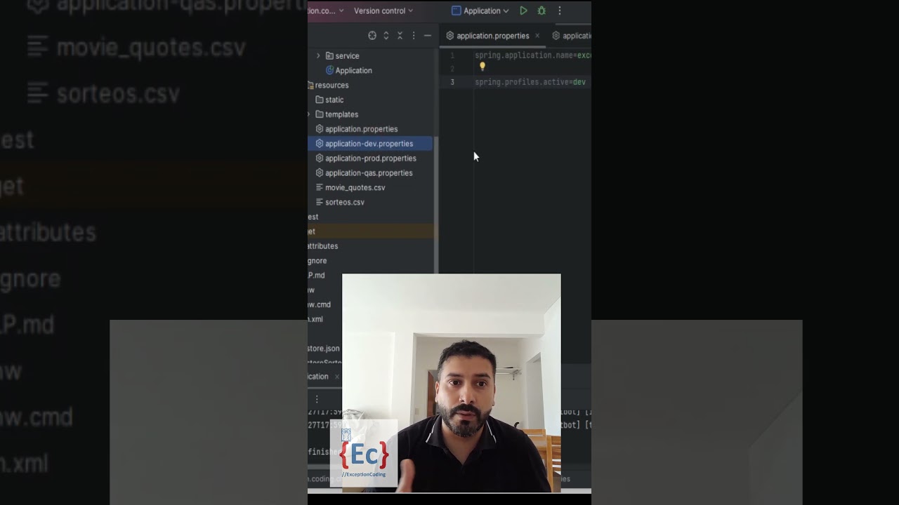🔥 Cambia de perfiles en Spring como un PRO en 1 minuto 💻