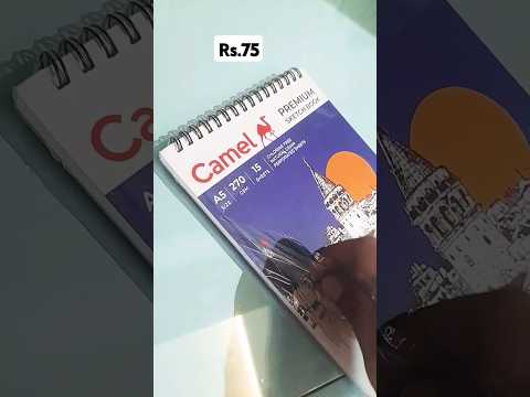 Unboxing of A5 size sketch book .#unboxing #sketchbook #short .