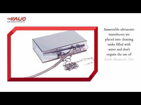Using Immersible Ultrasonic Transducers in Industrial Cleaning Applications