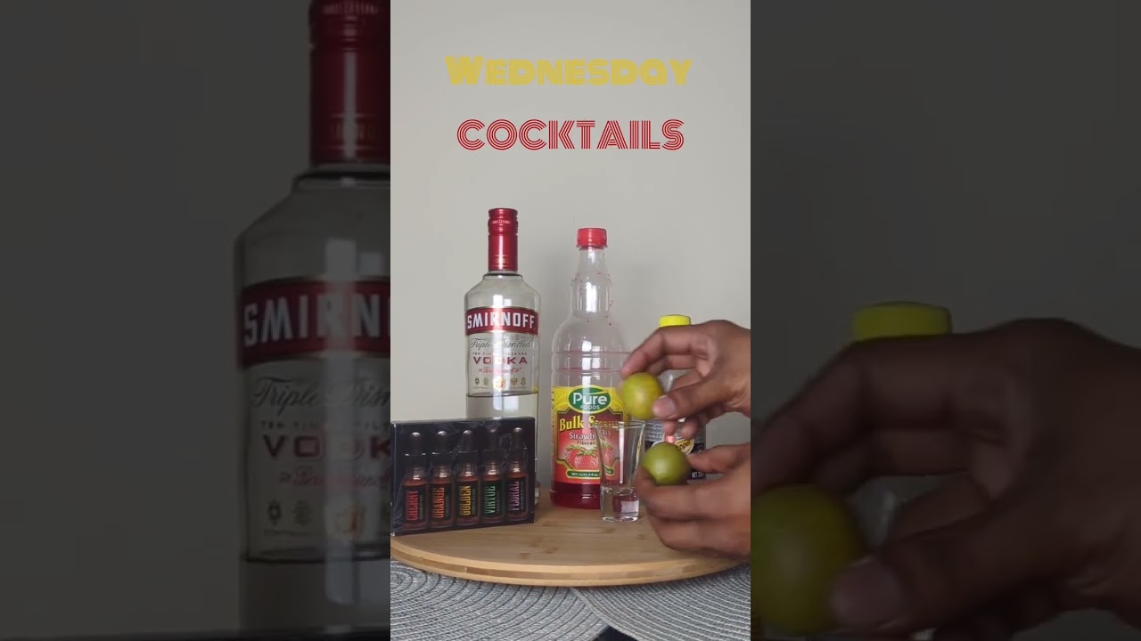 Shirley Temple Inspired Vodka Cocktail