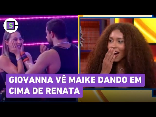 BBB 25: Giovanna comenta affair com Maike e fala de Renata
