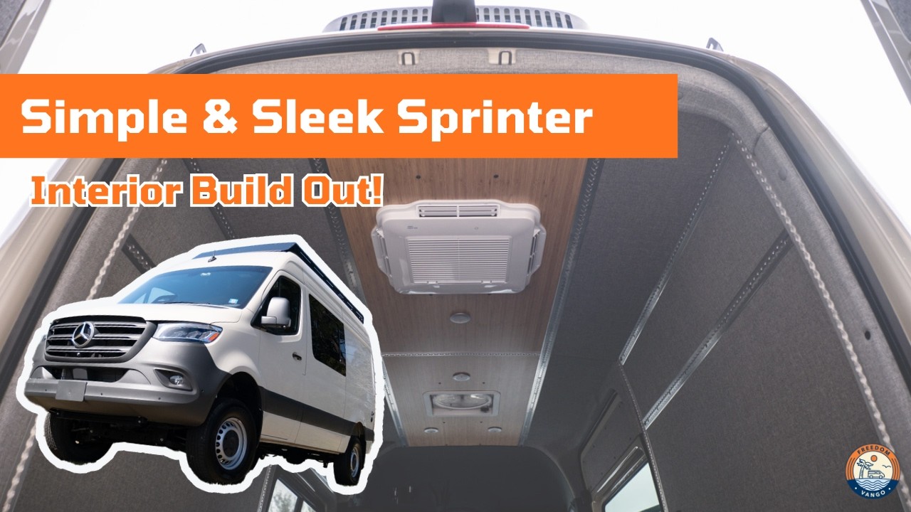 Simplicity that Excites - Mercedes Sprinter Interior Build