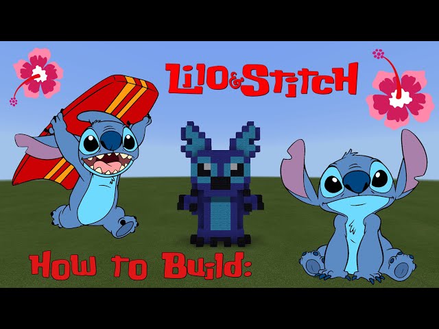 Stitch from Lilo and Stitch!! Minecraft Map