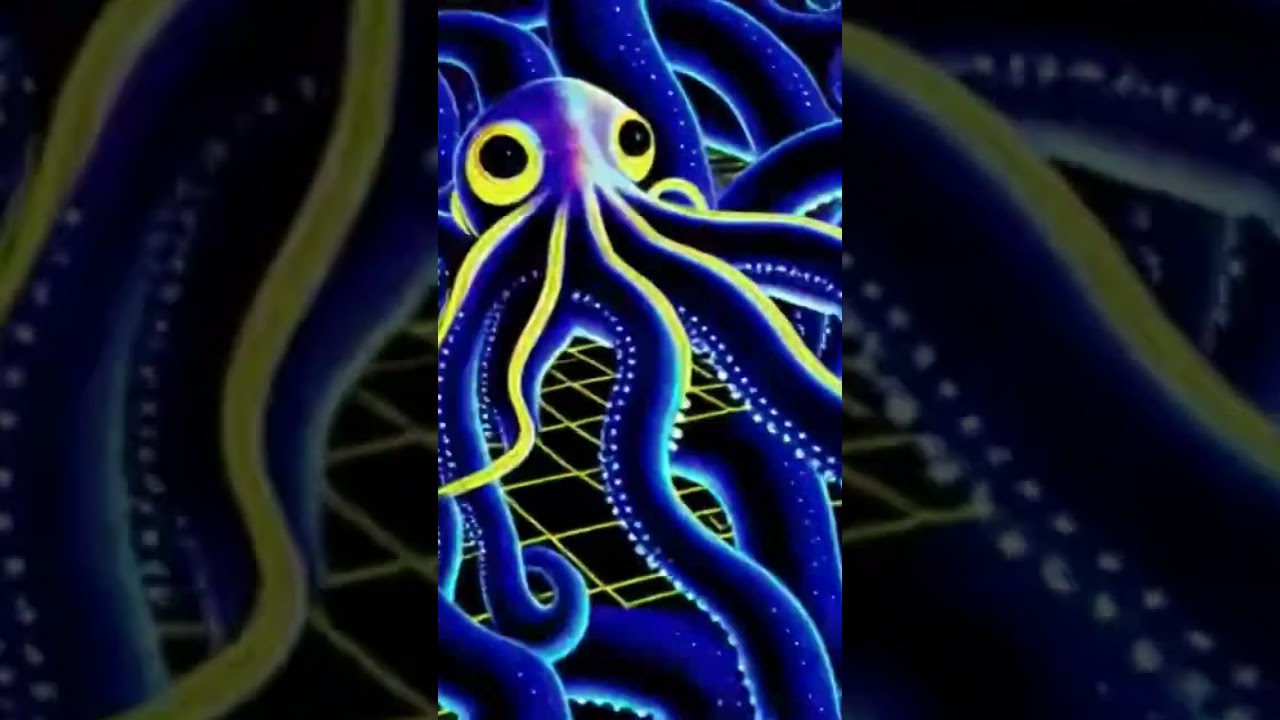 Space Squid 001 : Stable Diffusion Animation