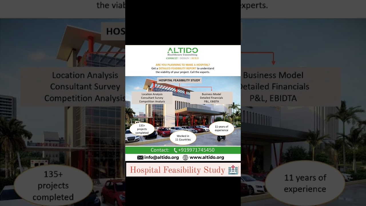 Hospital feasibility Study- It is the first step to check the financial viability of the project.