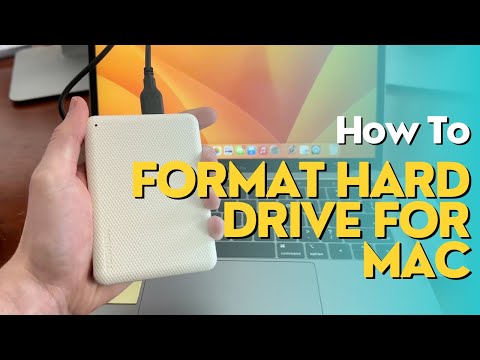 How to Format a Hard Drive for Mac