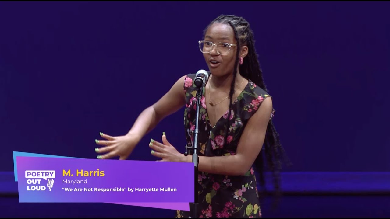 Poetry Out Loud: Madison Harris recites 