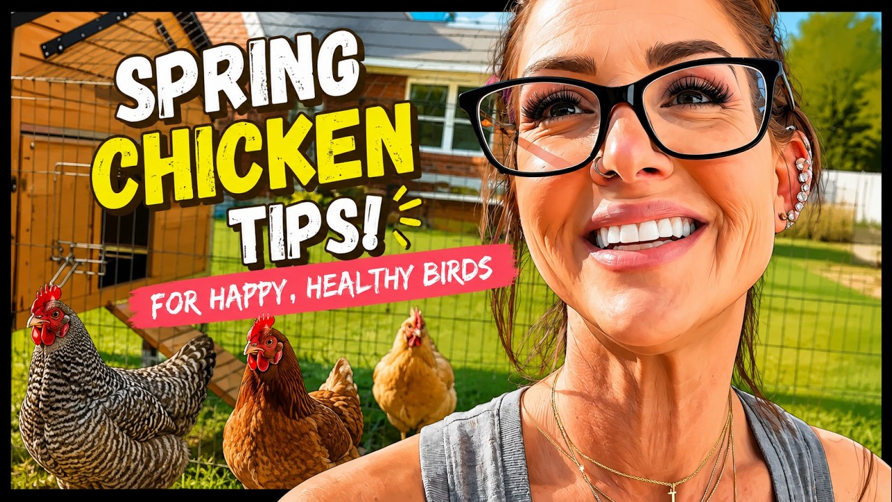 Chicken Tips For Spring | Aivituvin Chicken Coop/Tractor
