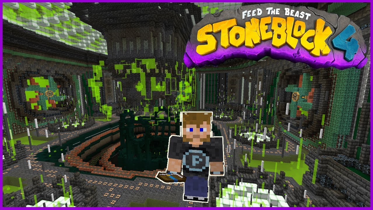 FTB Stoneblock 4 - Ep 01 - Getting Started!