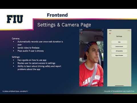 FIU SCIS-2025Spring-Real-TimeDriverDrowsinessDetection App-IntroVideo