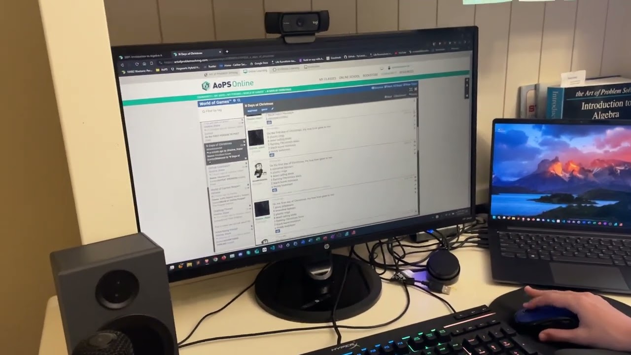 AoPS online forum game