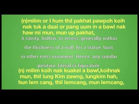 Niche meaning in English Ngawn