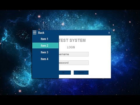 DESIGN LAYOUT MENU VISUAL C# and VB NET