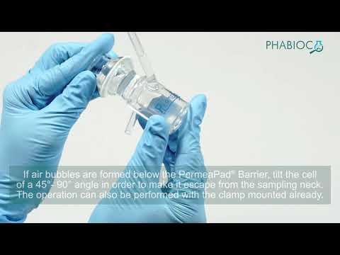 How to prepare a Franz Cell – using PermeaPad® Barrier