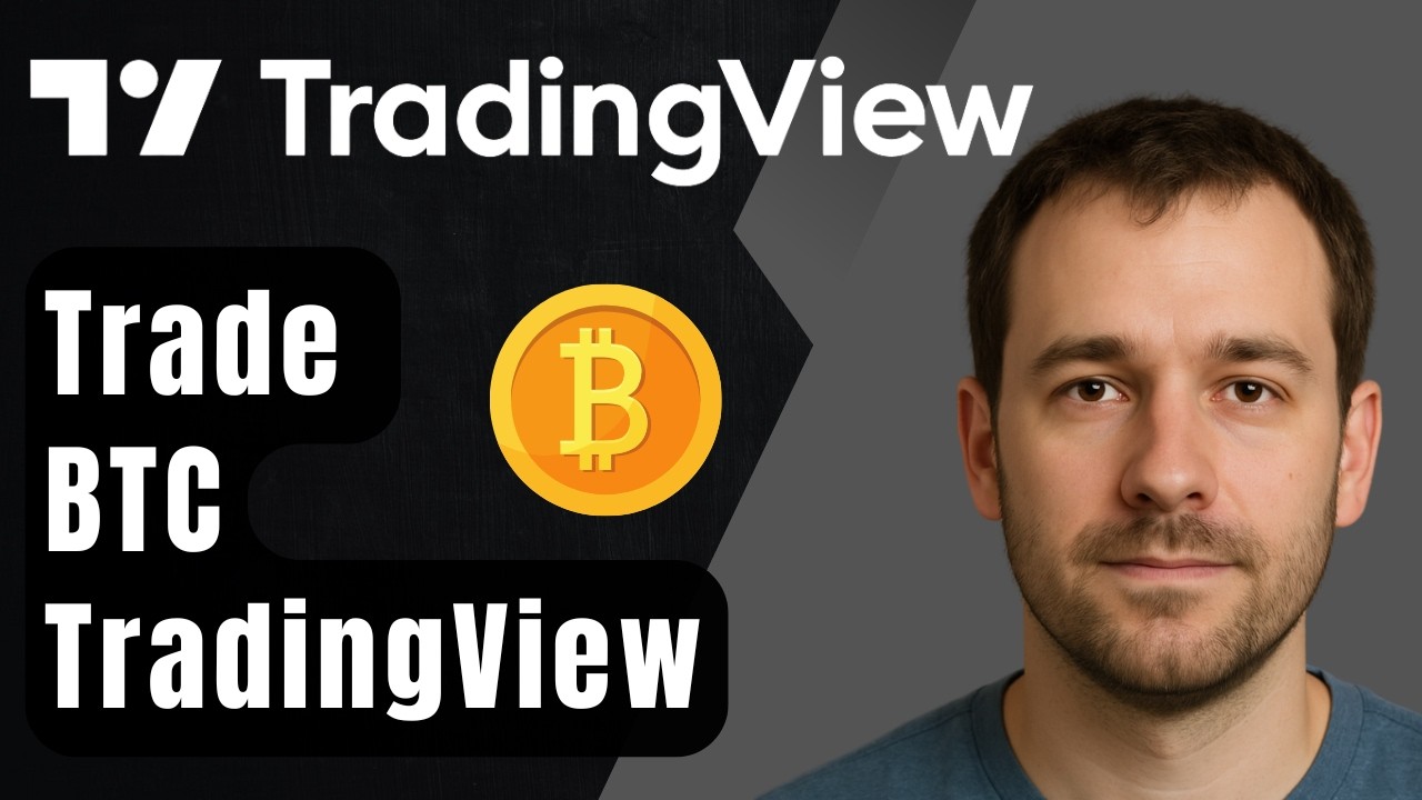 How to Trade Bitcoin BTCUSD Directly in TradingView (2025 Step-by-Step Beginner Tutorial)
