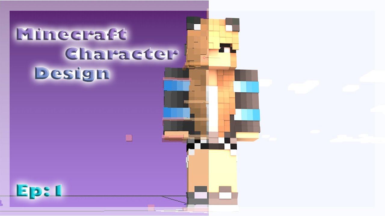 C4d|Minecraft Character Render|3