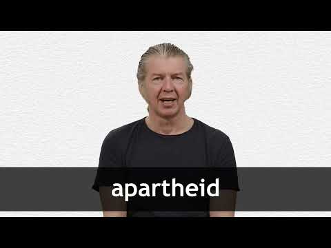 APARTHEID definition and meaning | Collins English Dictionary