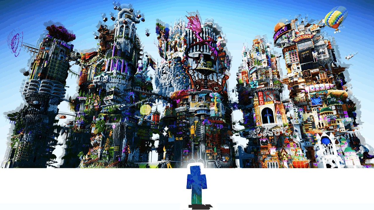 I Hosted Minecraft's BIGGEST Build Event